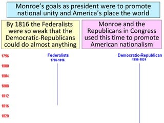 Era of good feelings | PPT