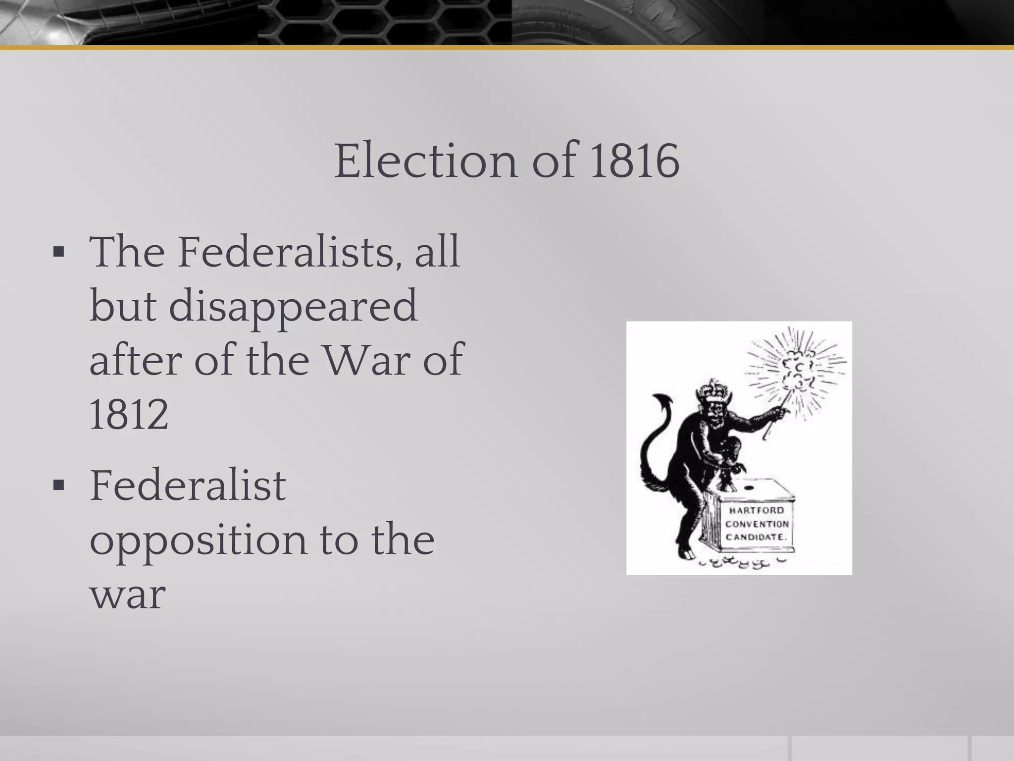 Era of good feelings 2019 | PPT