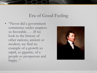 Era of good feelings 2019 | PPT