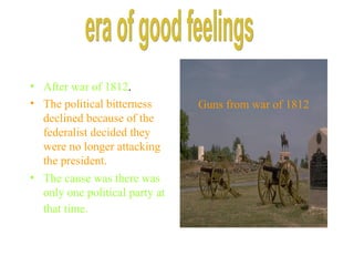 Era of good feelings #4 | PPT