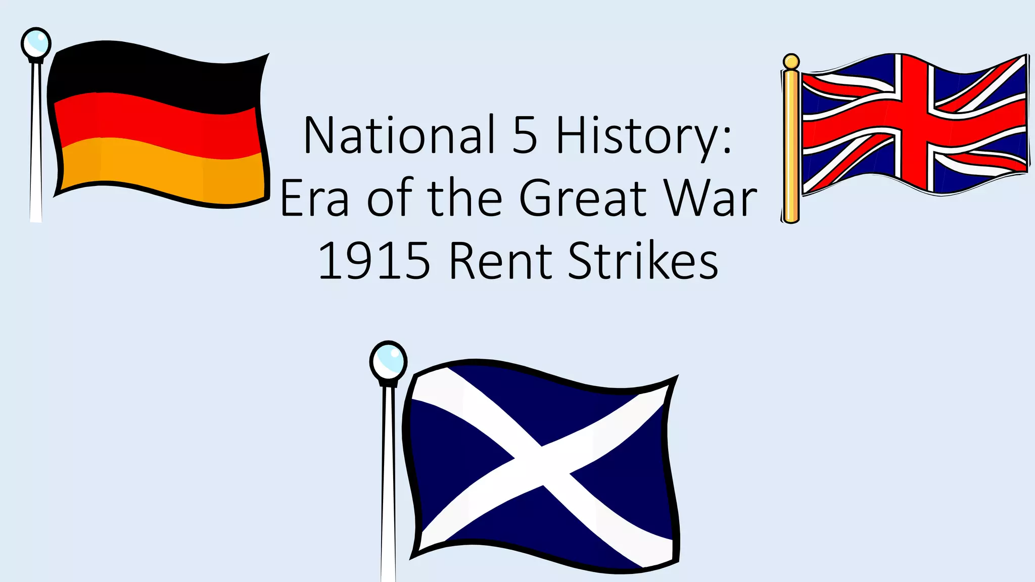 1915 Rent Strikes | PPTX