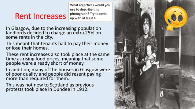 1915 Rent Strikes | PPTX