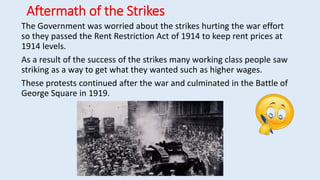 1915 Rent Strikes | PPTX