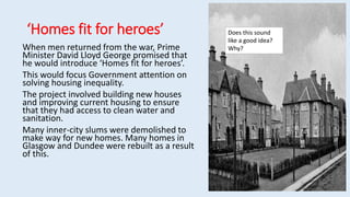 homes fit for heroes | PPTX
