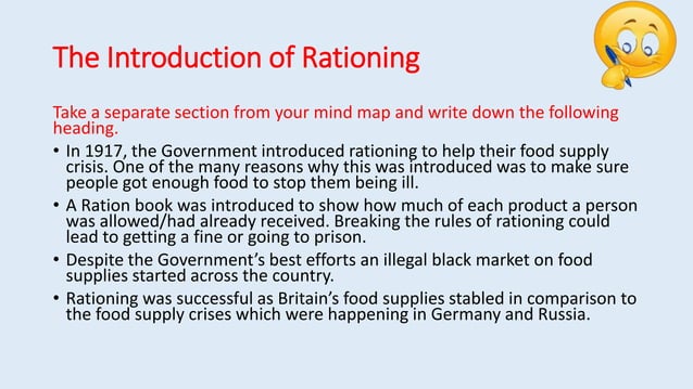 Rationing | PPT