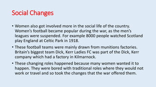 Changing role of women | PPTX