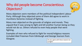 Conscientious Objectors | PPTX