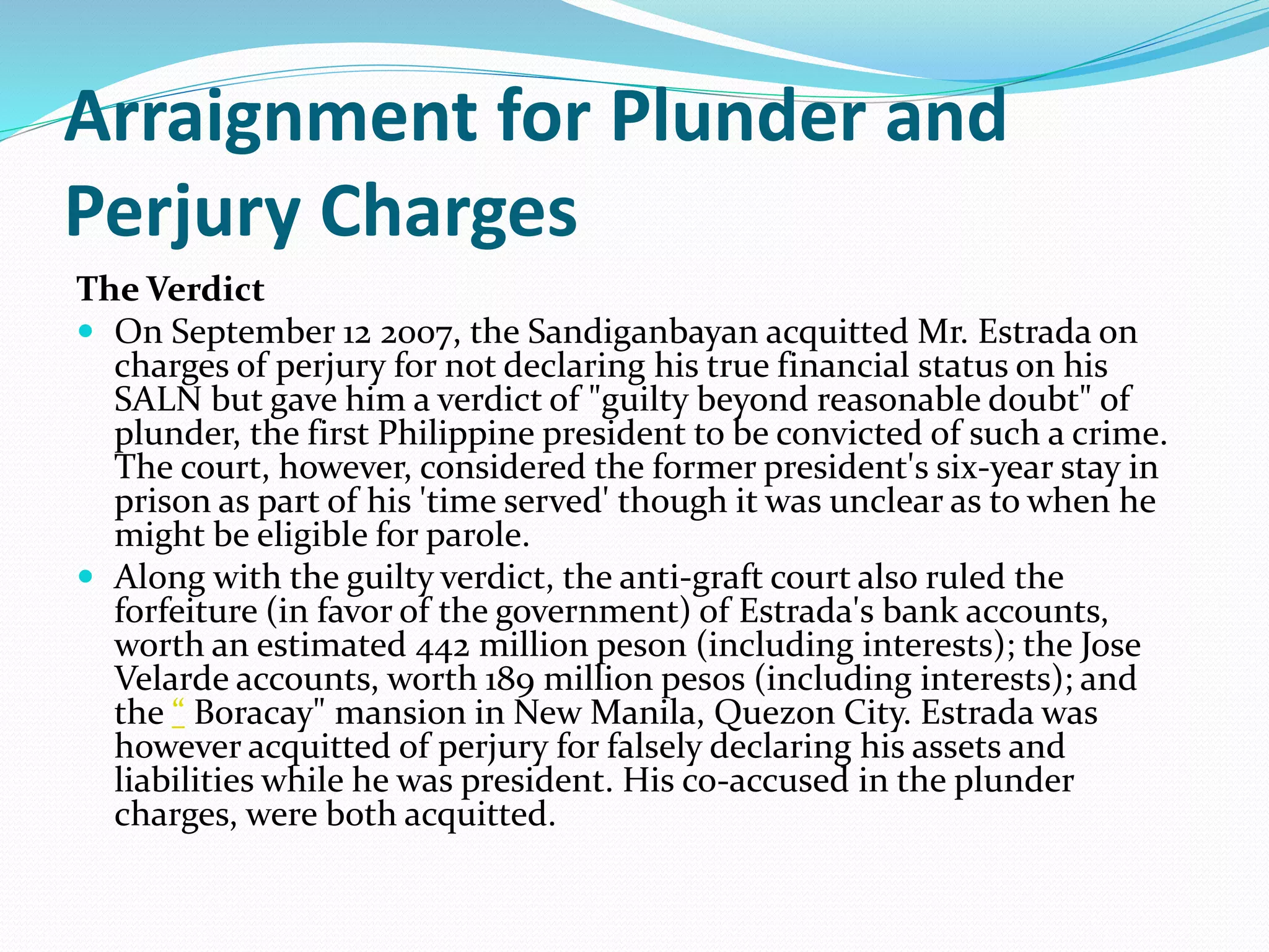 Erap political theories & processes | PPTX