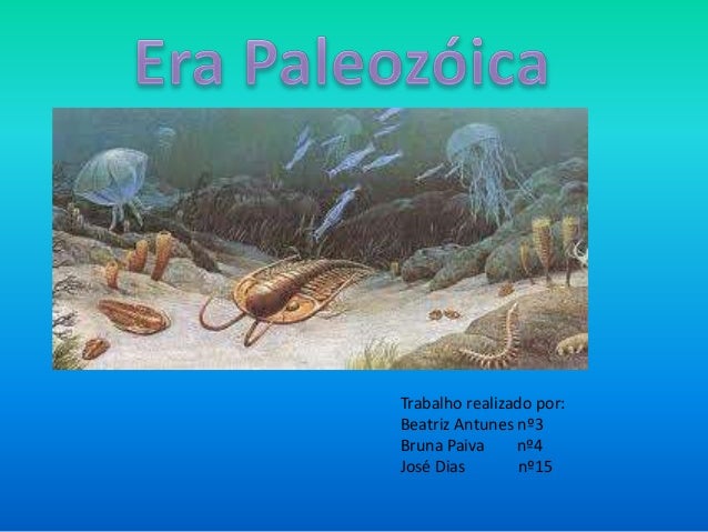 Era paleozoica