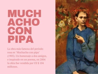 era rosa pablo picasso arte cubismo espanhol | PDF