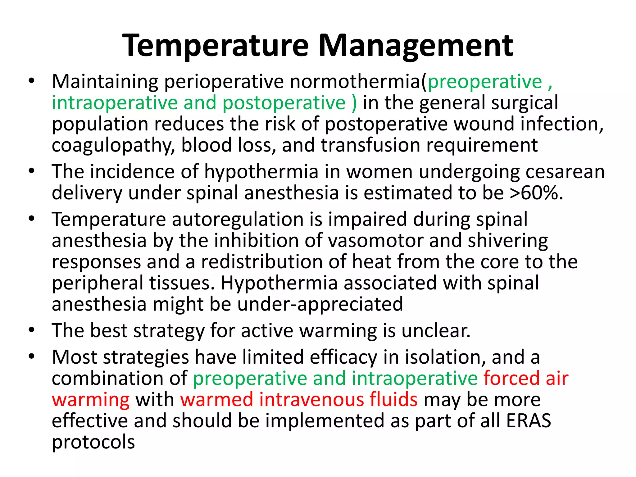 Enhanced recover after cesarean section | PPTX