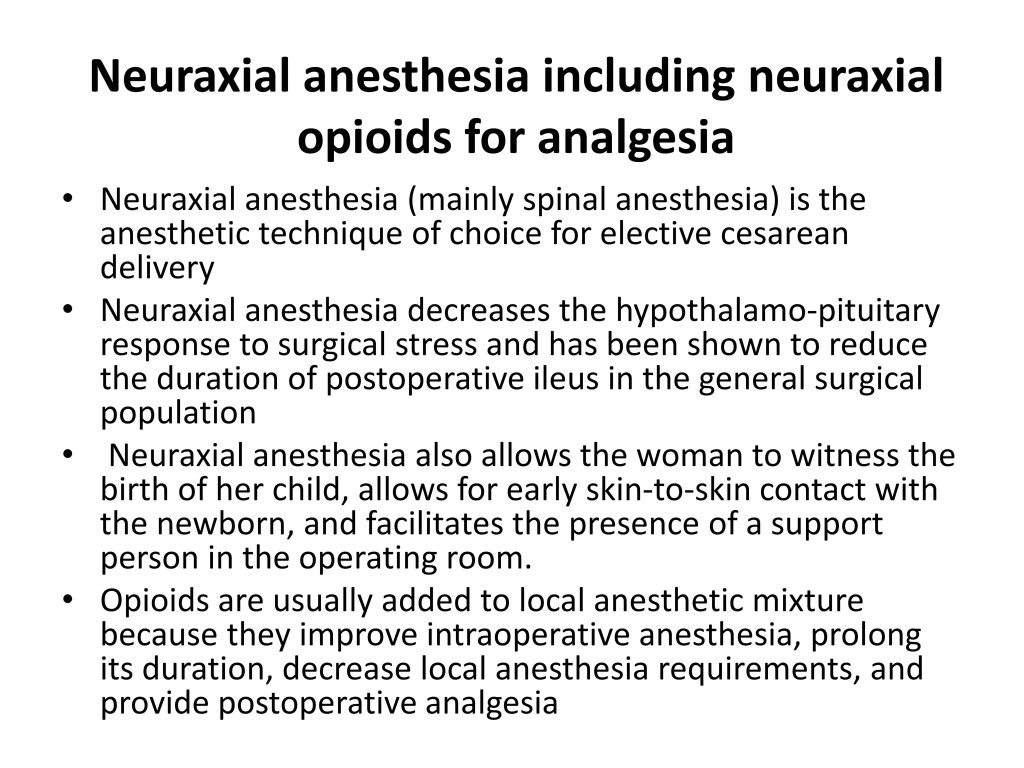 Enhanced recover after cesarean section | PPTX