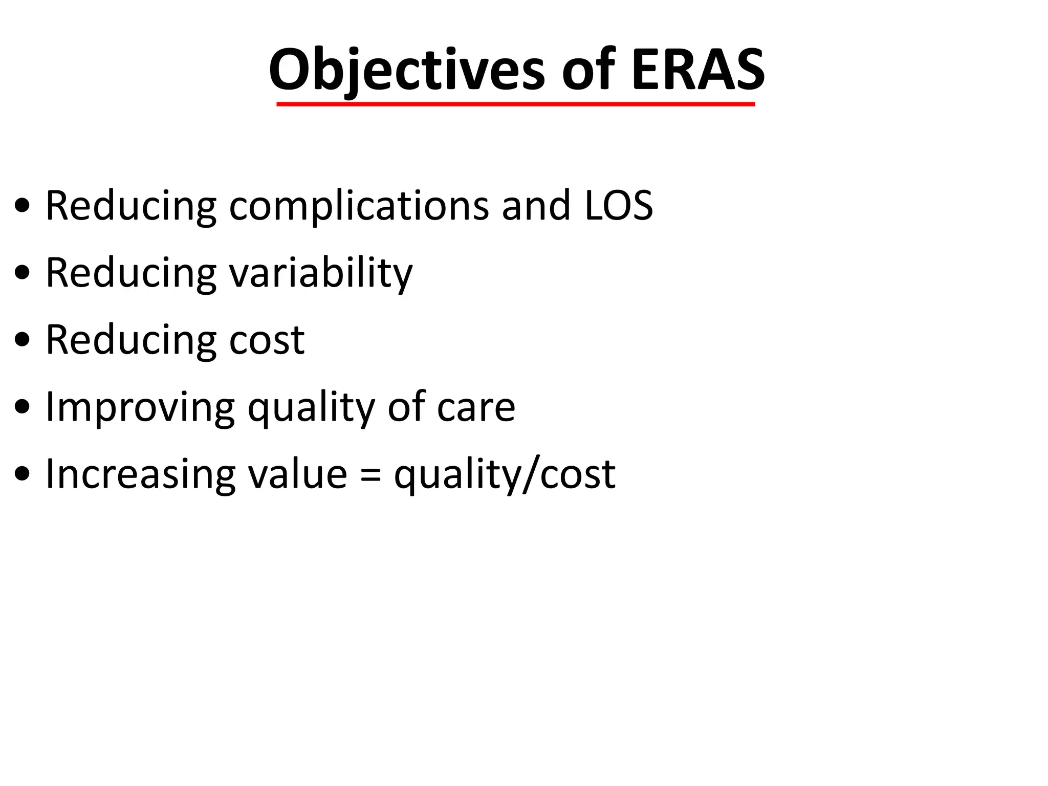 ERAS Protocol | PPTX