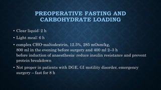 Enhanced Recovery After Surgery | PPTX