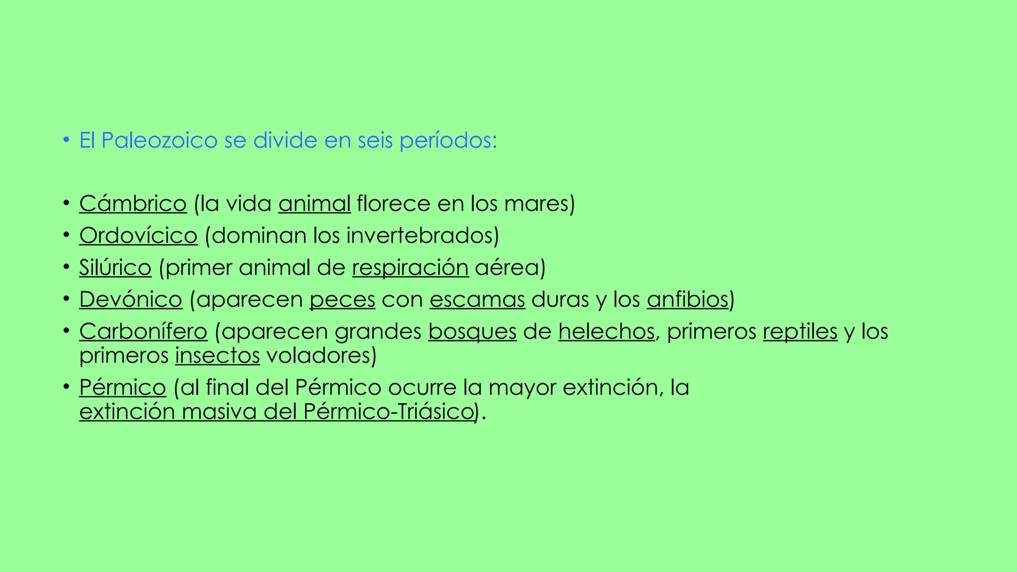 ERAS geologicas, presentación de powerpoint elaborado por se | PPTX ...