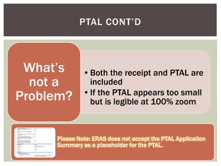Eras 2020 documents tutorial | PPTX
