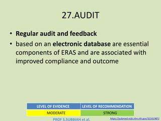 ERAS FOR PERIOPERATIVE CARE FOR PANCREATODUODENECTOMY.pptx