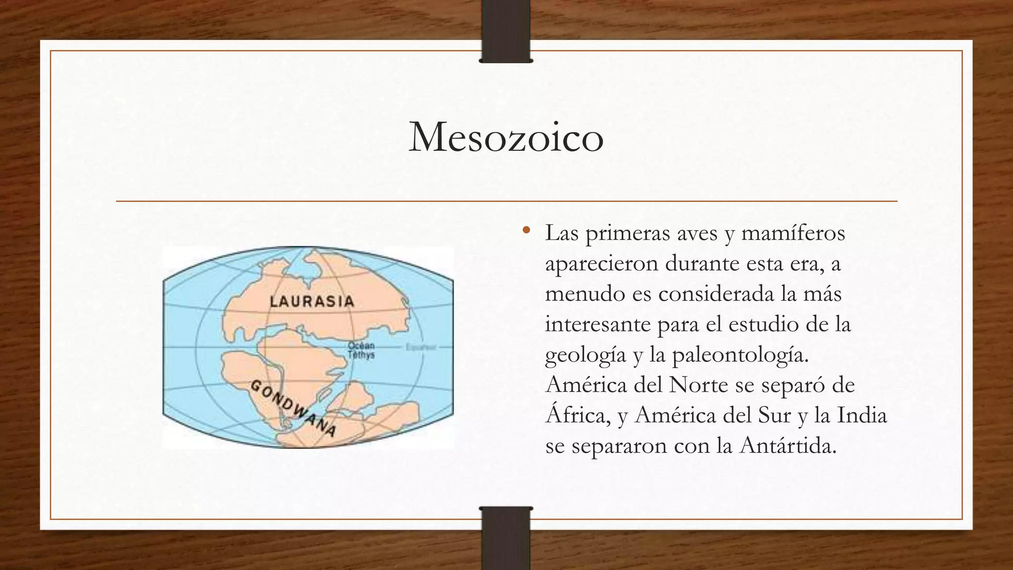 Las Eras geológicas | PPTX | Geography | Science