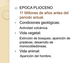Eras geologicas | PPTX
