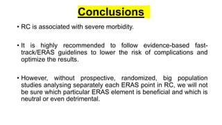 Eras in radical cystectomy | PPTX