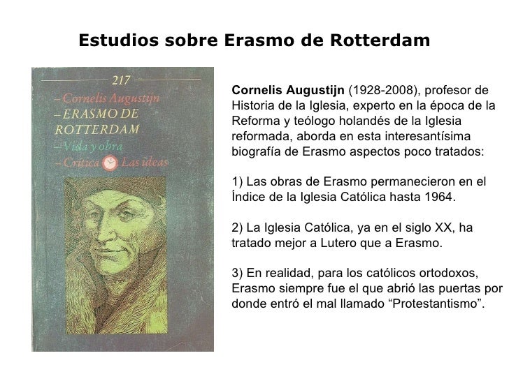 Erasmo de Rotterdam