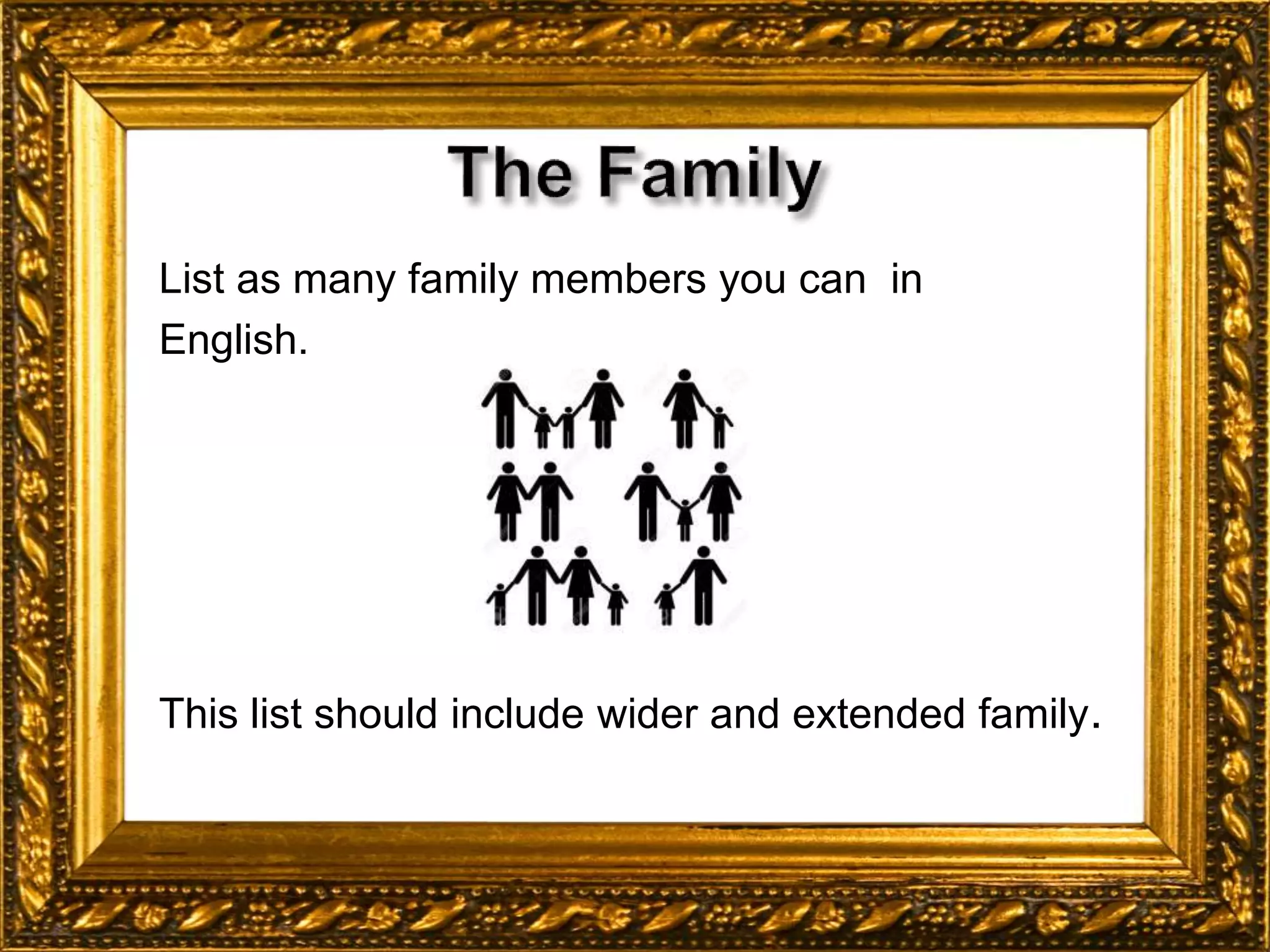 Erasmus family - family tree | PPTX