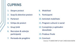 Erasmus+ IT career Start UP | PPT