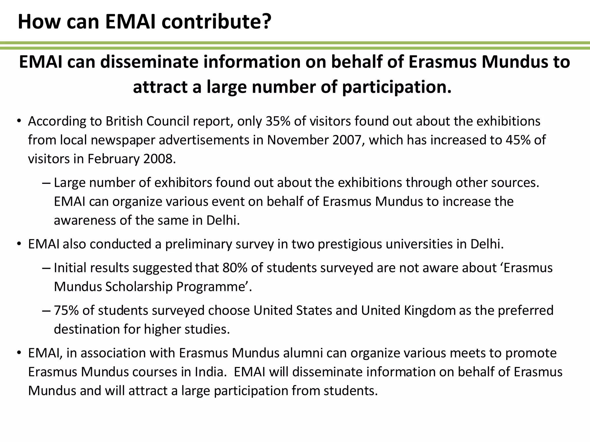 Erasmus Mundus Association Of India | PPT