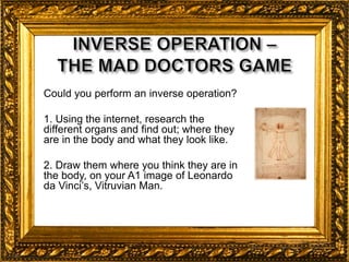 Erasmus the human body - lesson 3 | PPTX