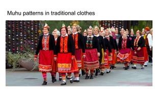 Erasmus+ Cliche Estonia Muhu embroidery | PPTX