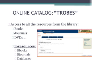 Welcome Erasmus Student to Science Library! | PPTX | Technology & Computing