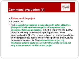 Erasmus ka2 general framework | PPTX