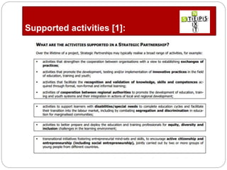 Erasmus ka2 general framework | PPTX