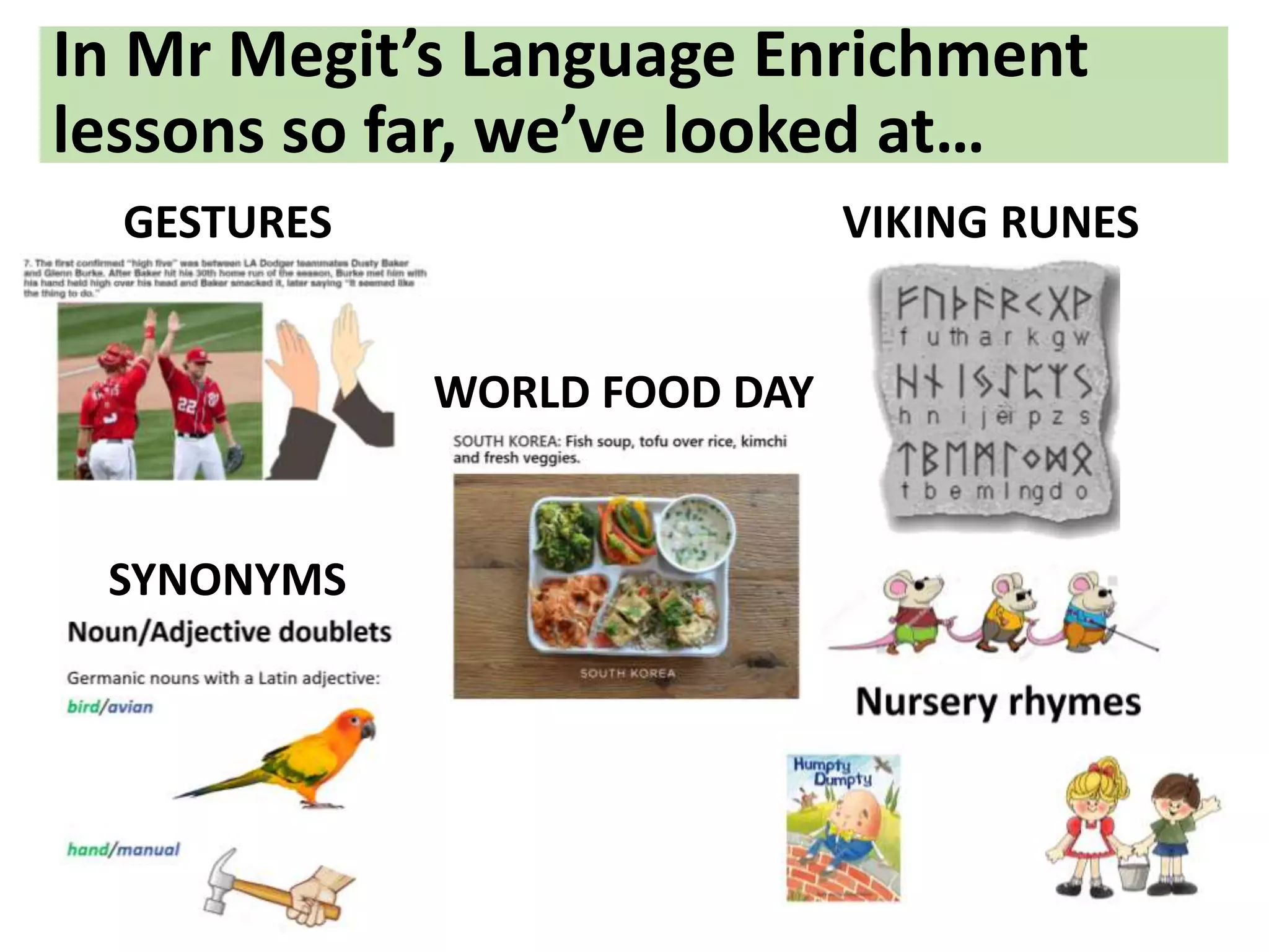 Erasmus languages enrichment presentation | PPT