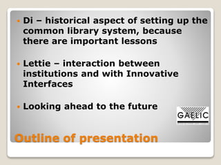 Erasmus man gaelic & innovative an overview | PPT