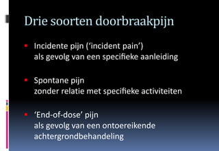Pijn bij kanker, feb 2014 | PDF