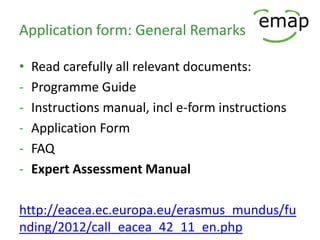 EMMC: Application Procedure | PPT