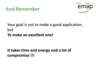 EMMC: Application Procedure | PPT