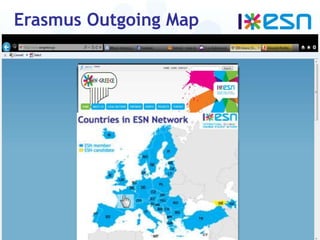 Erasmus outgoing map | PPTX