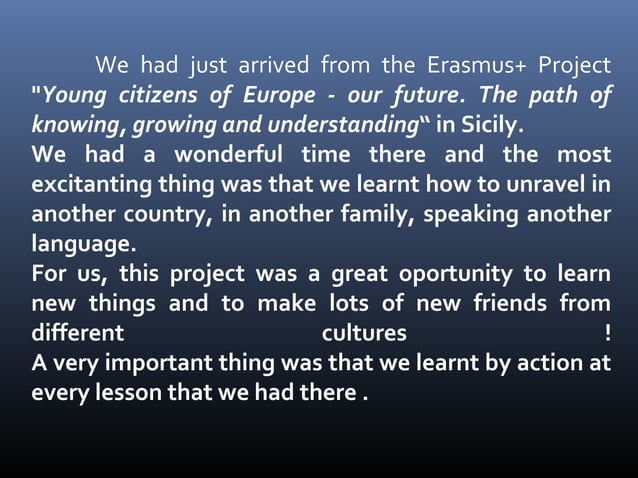 Erasmus plus project | PPT