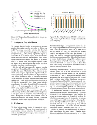 Erasure codes fast 2012 | PDF