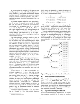 Erasure codes fast 2012 | PDF