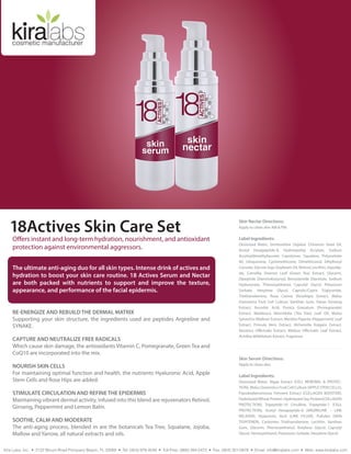 Kiralabs Private Label Portfolio | PDF | Skin Care | Beauty