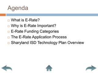 E rate overview | PPT