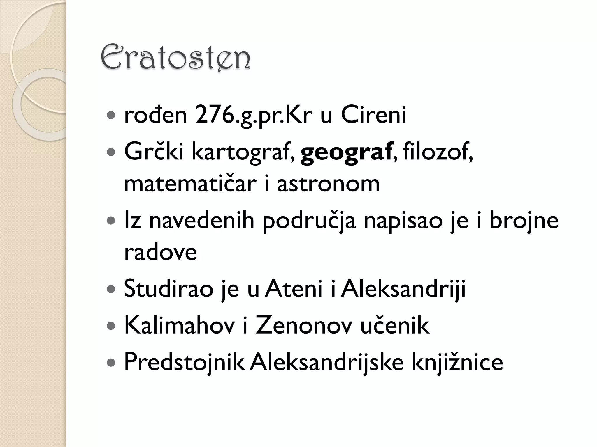 Eratosten | PDF