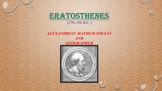 Eratosthenes | PPTX
