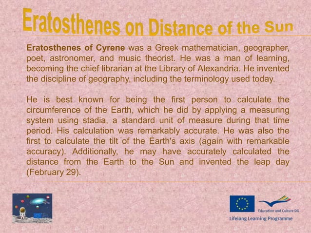 Eratosthenes | PPTX