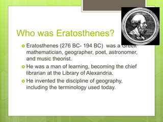 Eratosthenes | PPTX