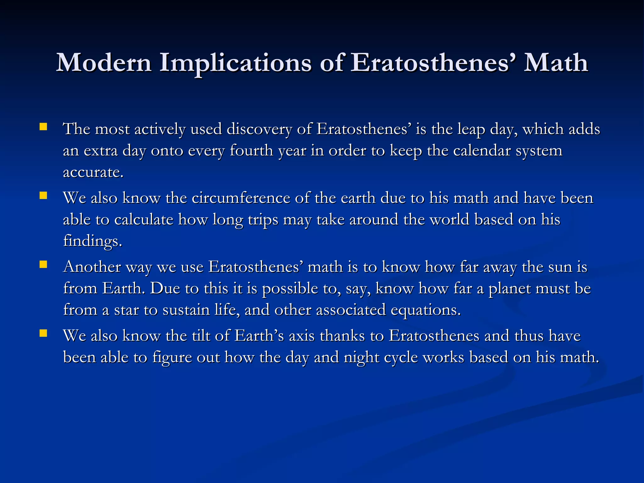 Eratosthenes Powerpoint | PPT