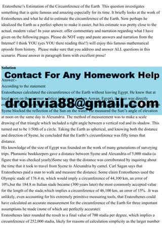 Eratosthenes Estimation of the Circumference of the Earth This que.pdf